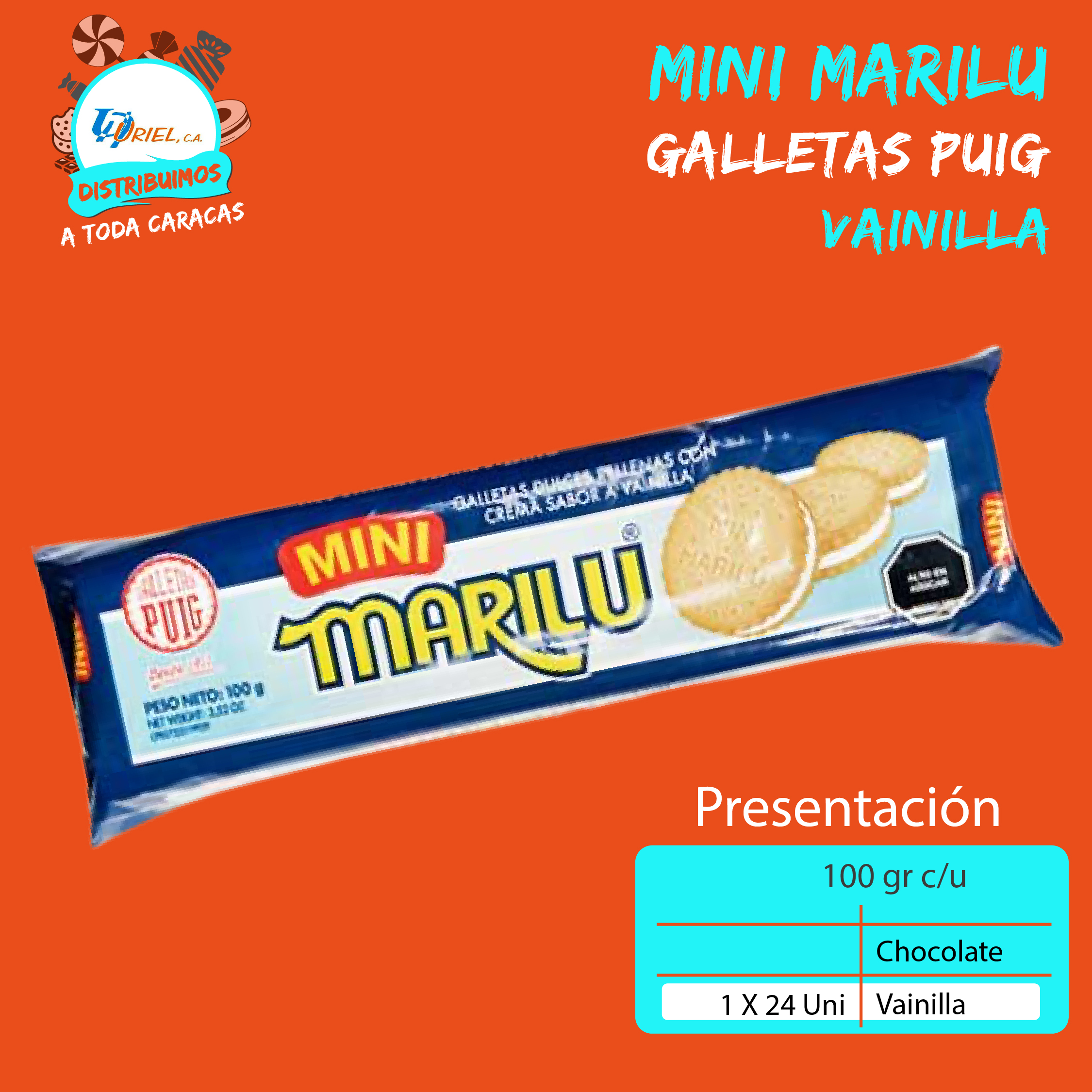 Mini Marilu Galletas Con Mucho Sabor - Distribuidora Uriel CA