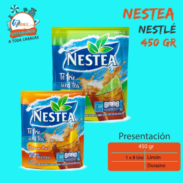 Nestea Prepara Té Frío de Nestlé 450 gr - Distribuidora Uriel CA